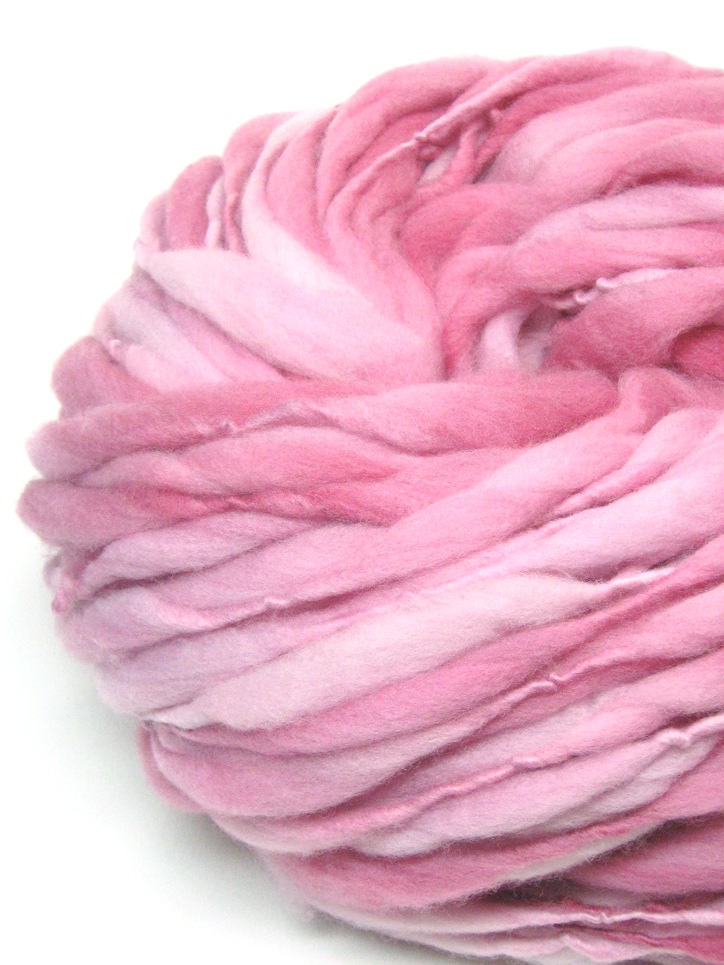 Handspun Yarn, Super Bulky, In Thick And Thin Merino Wool - 55 Yards, 3 ...